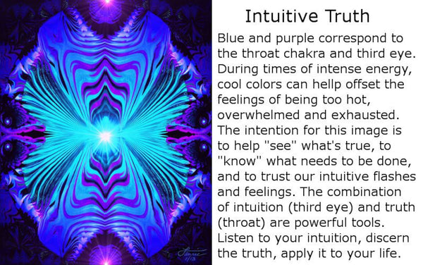 Chakra Art Reiki Energy Necklace Purple Teal Jewelry – Primal Painter